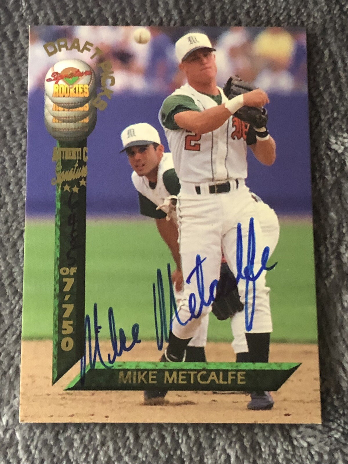 1994 Signature Rookies Mike Metcalfe Autograph /7750 Dodgers | eBay