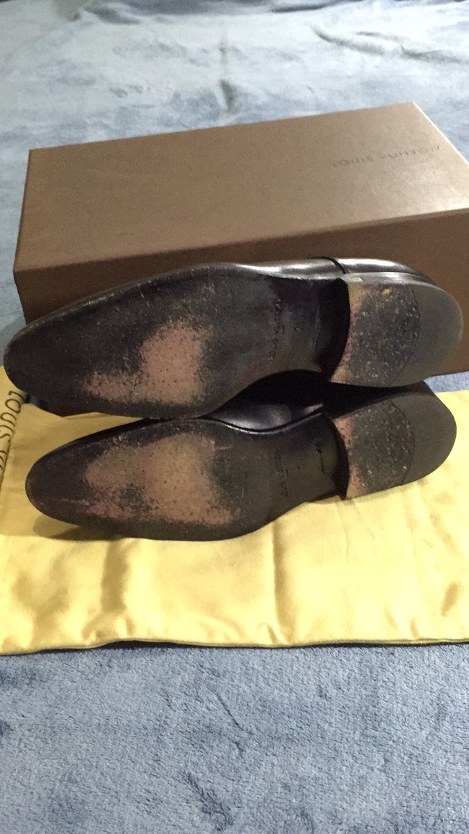 LOUIS VUITTON Men's Dress Shoes Size 7 Black Suit Leather | eBay LOUIS VUITTON Men's Dress Shoes Size 7 Black Suit Leather | eBay