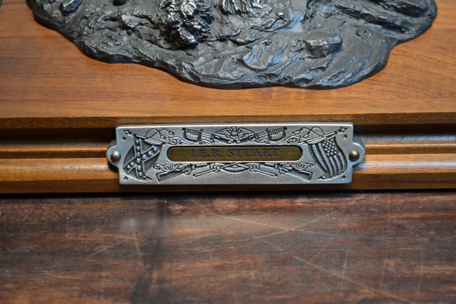 Chilmark Pewter Francis Barnum Civil War Sculpture - "JEB Stuart" | eBay