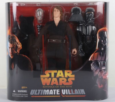 Star Wars ROTS Ultimate Villain Anakin/Darth Vader 12" Hasbro Figure ...