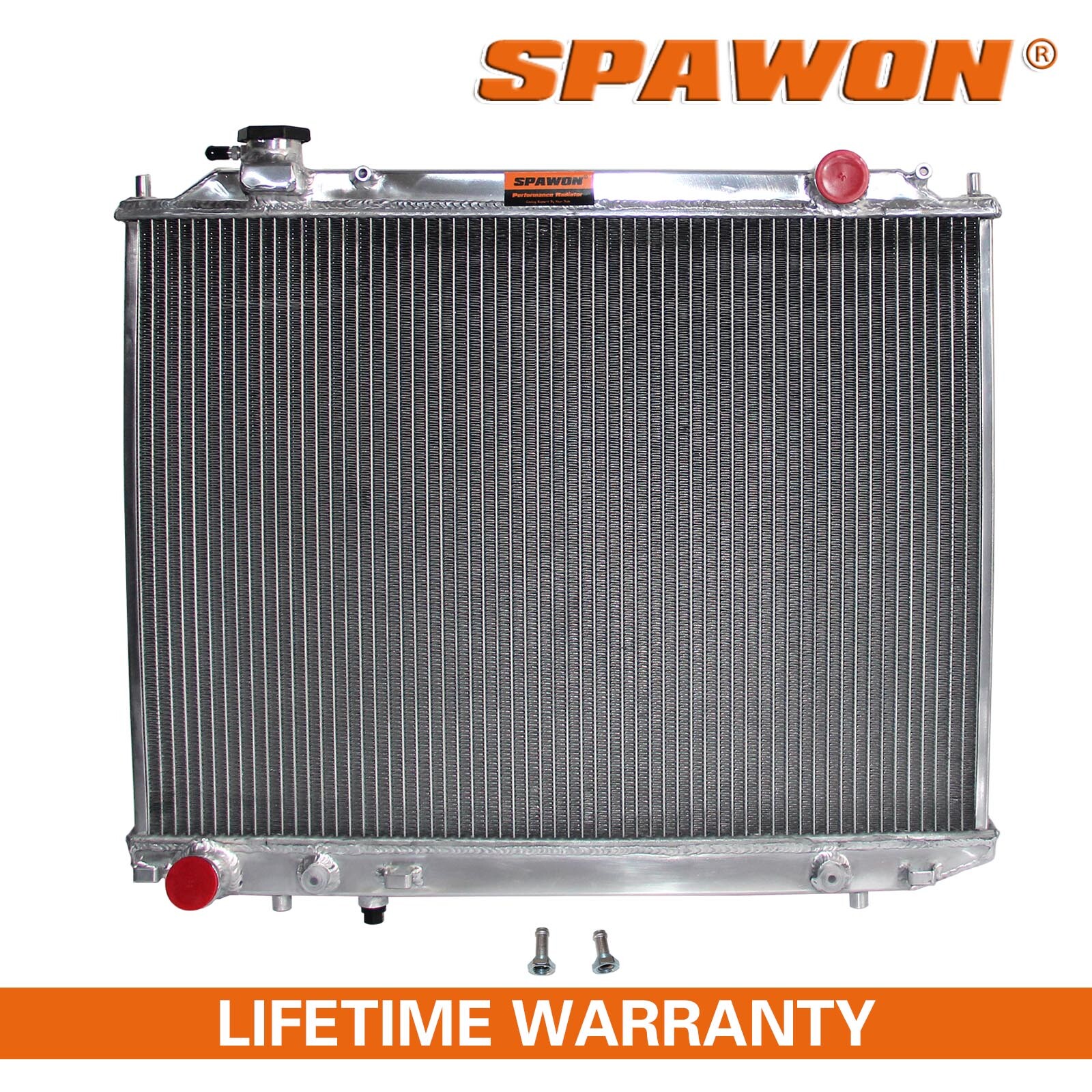 SPAWON Aluminum Radiator For Mazda Bravo BT50 &Ford Courier Ranger 96 ...