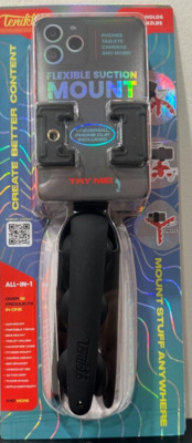 Tenikle Pro Flexible Tripod Bendable Suction Cup Camera & Phone Mount ...