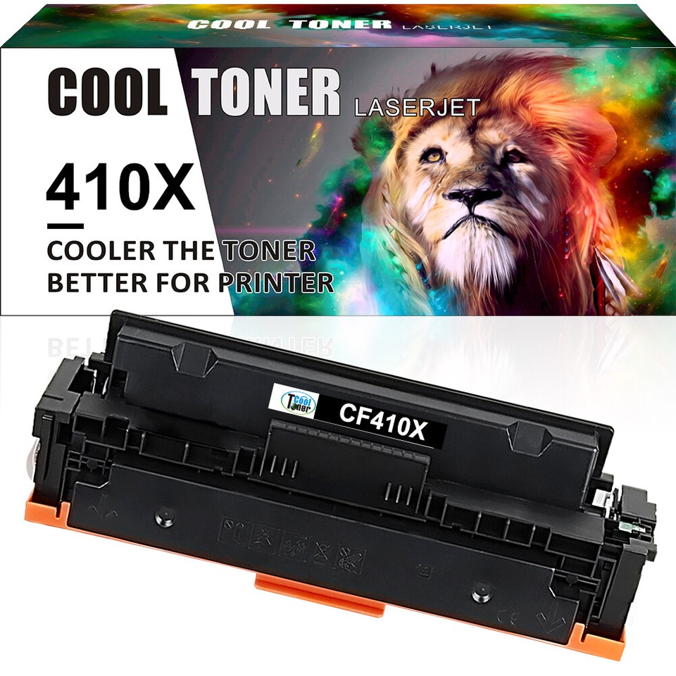Compatible with HP 410X Toner CF410X Color LaserJet Pro M452dw M452dn ...