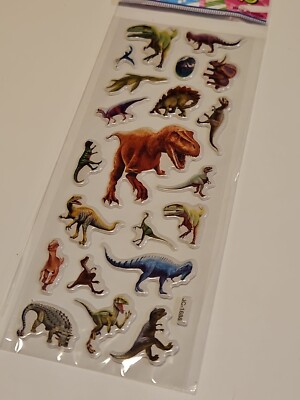 Realistic 3D Dinosaur Dino Stickers Planner Teacher Supply Papercraft ...