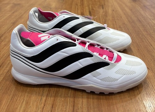 Adidas Predator Precision.3 White Pink Turf Soccer Shoes Sz 10.5 NEW ...