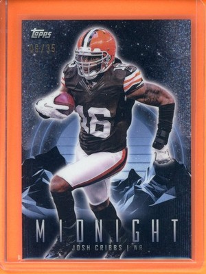 Josh Cribbs Winter Solstice /35 2024 Topps Midnight #23 | eBay
