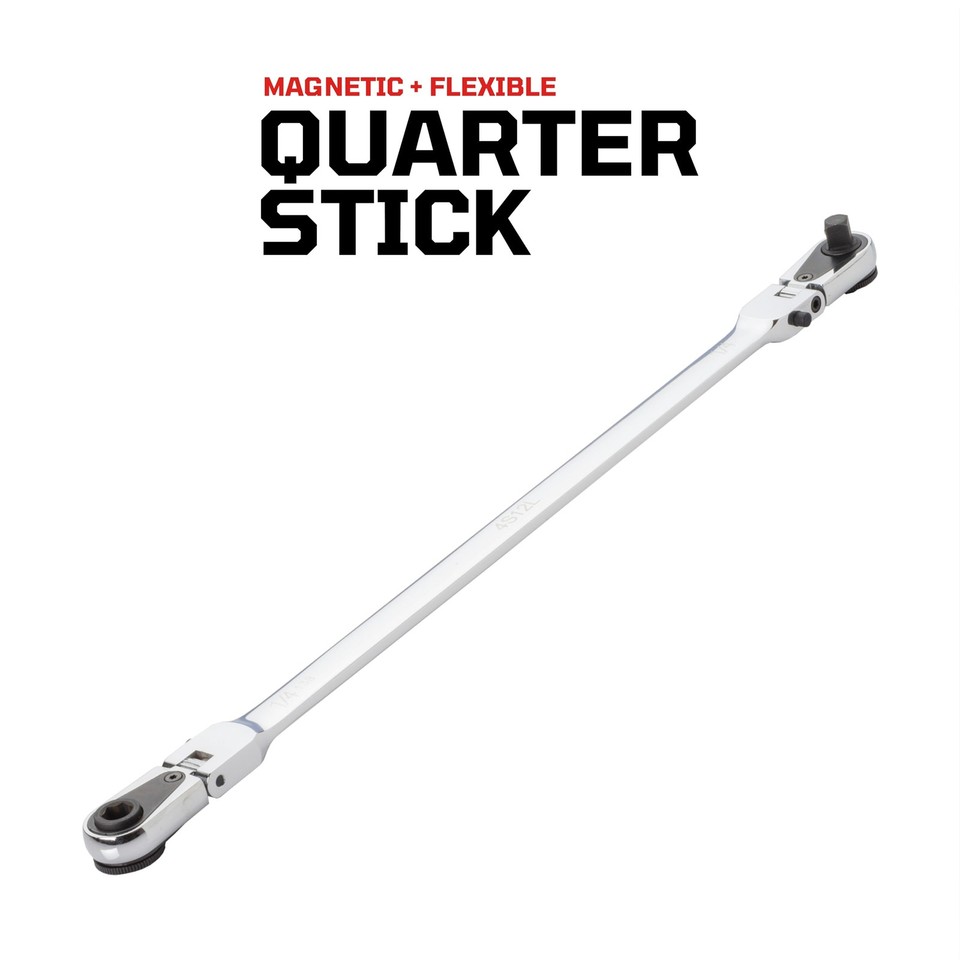 Ezred 4S12L 12-Inch Chrome Quarter Stick Locking Flex Heads Combination ...