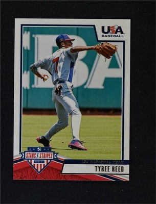 2019 Panini Stars & Stripes Baseball Base #53 Tyree Reed | eBay