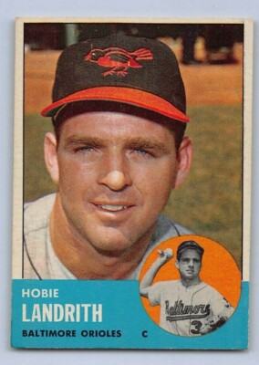1963 HOBIE LANDRITH - Topps Baseball Card # 209 - BALTIMORE ORIOLES | eBay