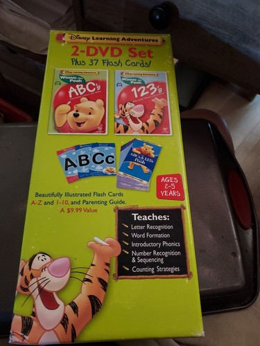 WINNIE THE POOH GIFT SET (ABC'S/123'S) 2-DVD 786936245509| eBay