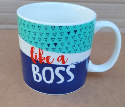 Like A Boss "Go You Mad Man Murry; Larry" Clay Art 20 oz Coffee Tea Cup ...