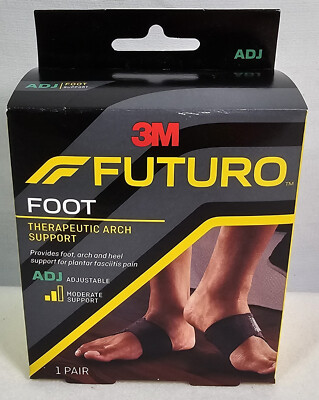 Futuro 3M Foot Therapeutic Moderate Arch Support, Adjustable Size | eBay
