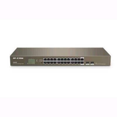 Ip Com Switch Ethernet Gigabit 24 Porte+2 porte SFP Layer 2 Unmanaged ...