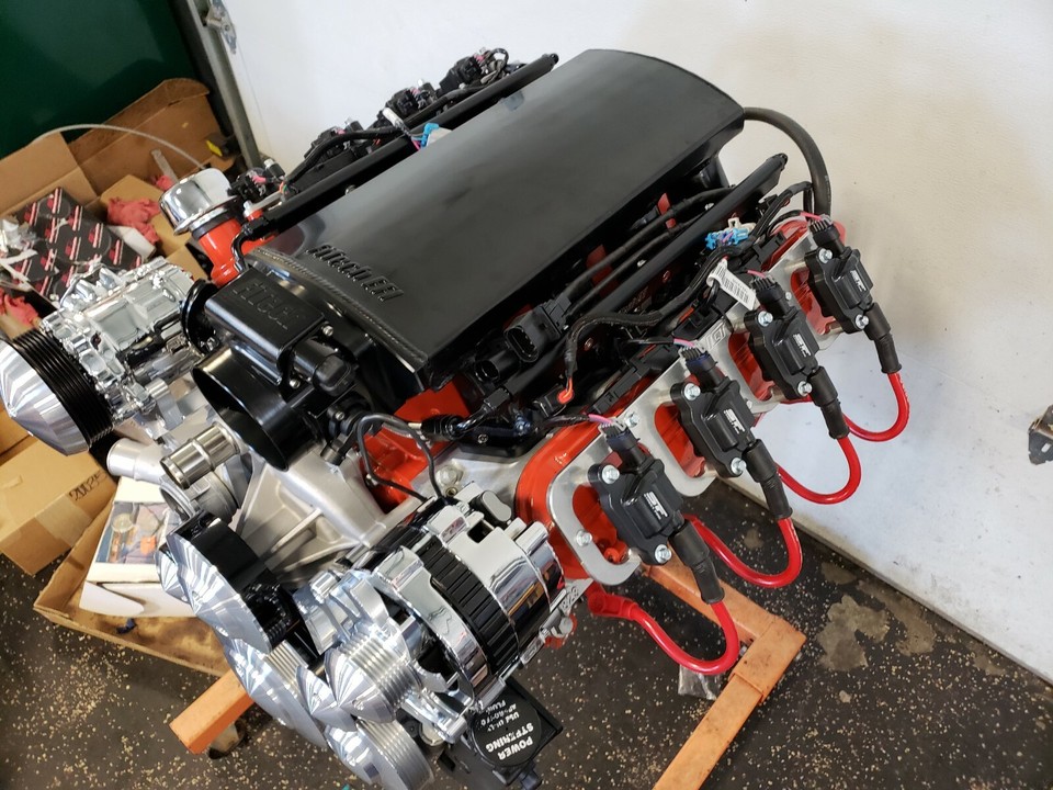 CHEVY LS CRATE ENGINE 6.0L LS2 LS1 LS3 LSX 585HP TURN KEY RECT PORT ...