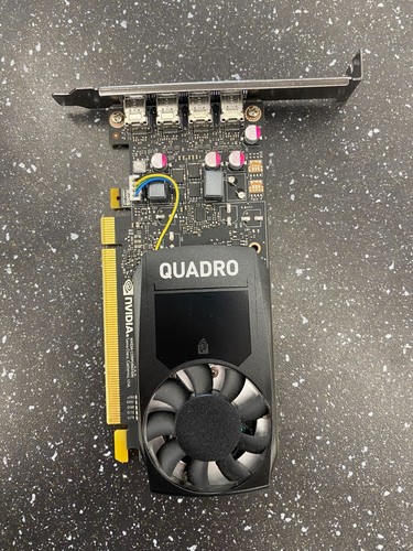 NVIDIA Quadro P1000 4GB GDDR5 Graphics Card - 4x Mini DisplayPort | eBay