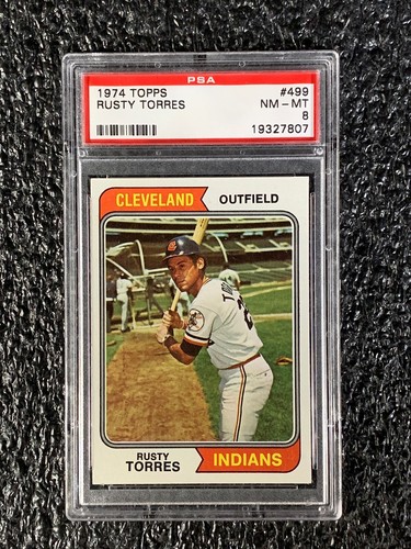 1974 Topps Baseball #499 Rusty Torres PSA 8 | eBay