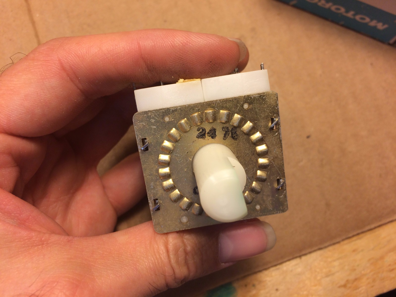 Vintage 23-position Switch for Ham Radio CB Radio Channel Selector ...