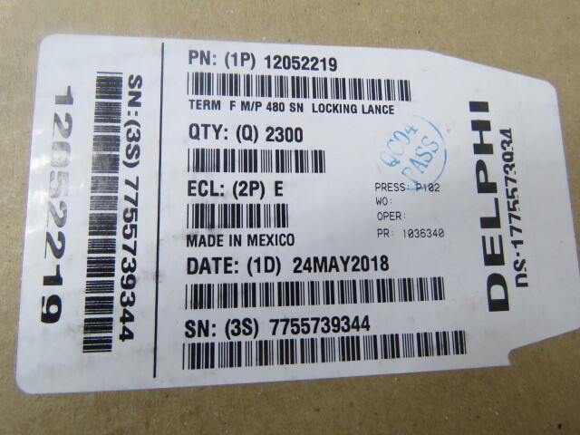 DELPHI 12052219 Qty of 200 per Lot DELPHI 12052219 | eBay