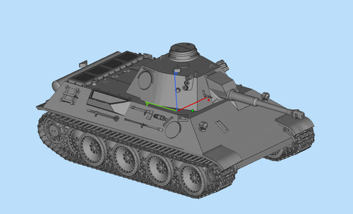 3D Printed 1/72/35 Germany VK3002DB Medium Tank Unpainted Model Kit NEW ...