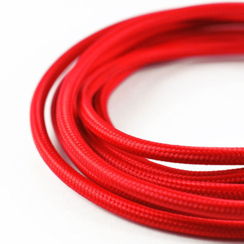 5M Fabric Wire Cable Color Electrical Cord Vintage 2 Core Cloth Covered ...