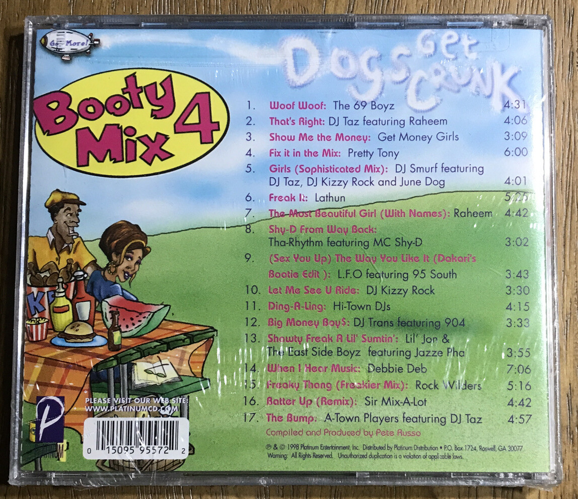 Booty Mix, Vol. 4: Dogs Get Crunk - Got More! by Various Artists (CD ...