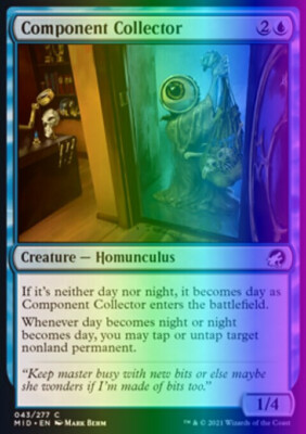 MTG Component Collector (43/553) Innistrad Midnight Hunt LP FOIL | eBay