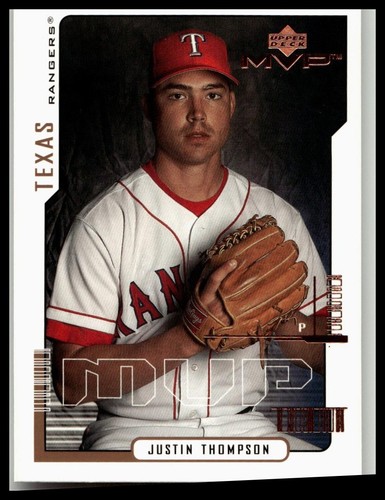 2000 Upper Deck MVP #172 Justin Thompson Texas Rangers | eBay