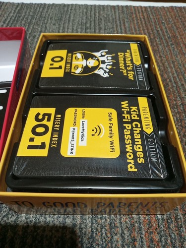 Stuff Happens Card Game Parenting Edition Age 13+ NEW OPEN BOX CARDS ...