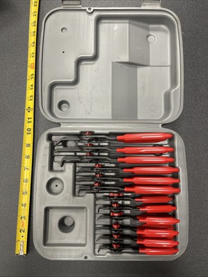 COMPLETE! Matco Tools 12-Piece Snap Ring Pliers Set MST1225B | eBay