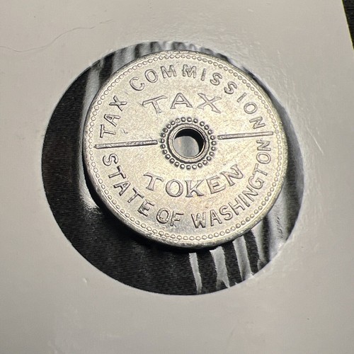1935 Washington State Tax Token 10 Cents X55 | eBay