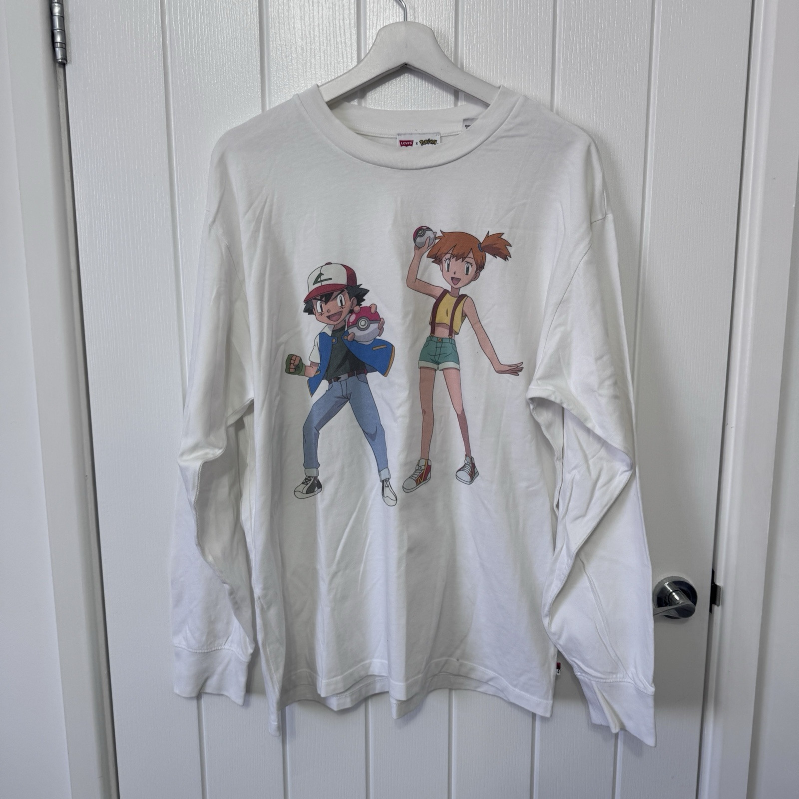 Levi’s X Pokémon Ash Ketchum & Misty Long Sleeve Men’… - Gem
