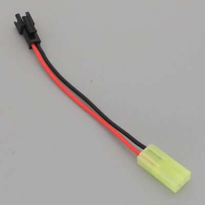 Mini Tamiya Male to SM 2P Male Adapter 20awg 10cm Wire for RC Model ...