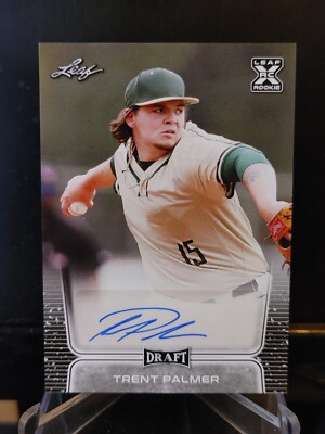 Trent Palmer RC 2020 Leaf X Draft AUTO #BA-TP1 - Toronto Blue Jays | eBay