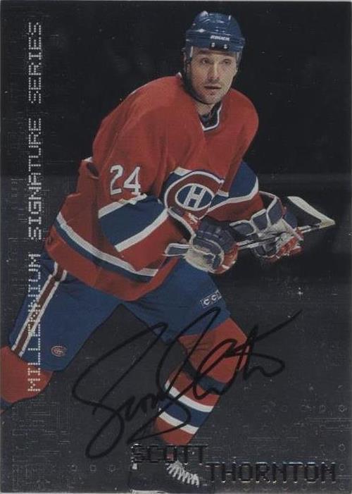 1999-00 In the Game Be A Player Millennium Signature Series - Scott ...