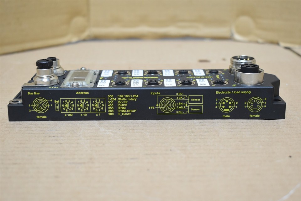 Turck Compact I/O Ethernet Module FGEN-IM16-5001 | eBay