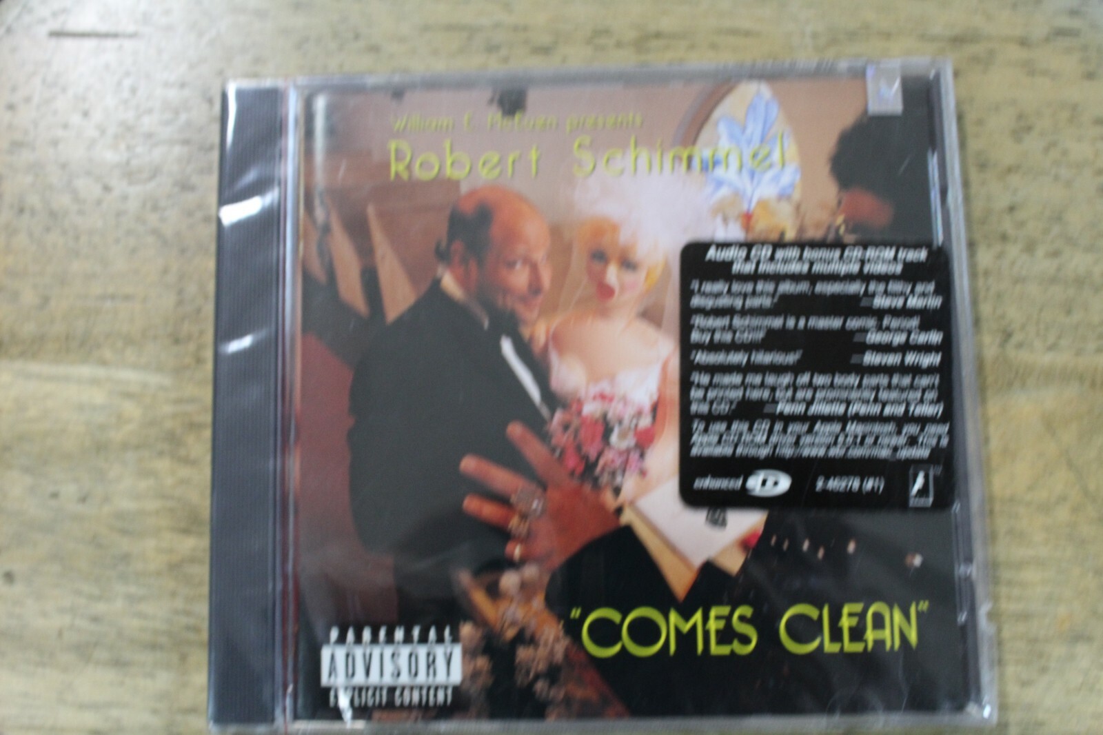Sealed New Robert Schimmel Comes Clean (CD, Oct-1996, Warner Bros ...