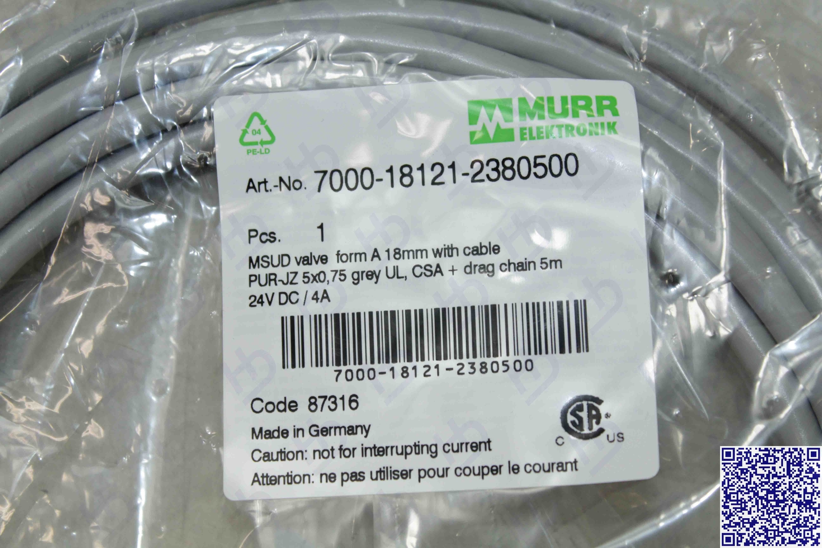 Murr 7000-18121-2380500 | eBay