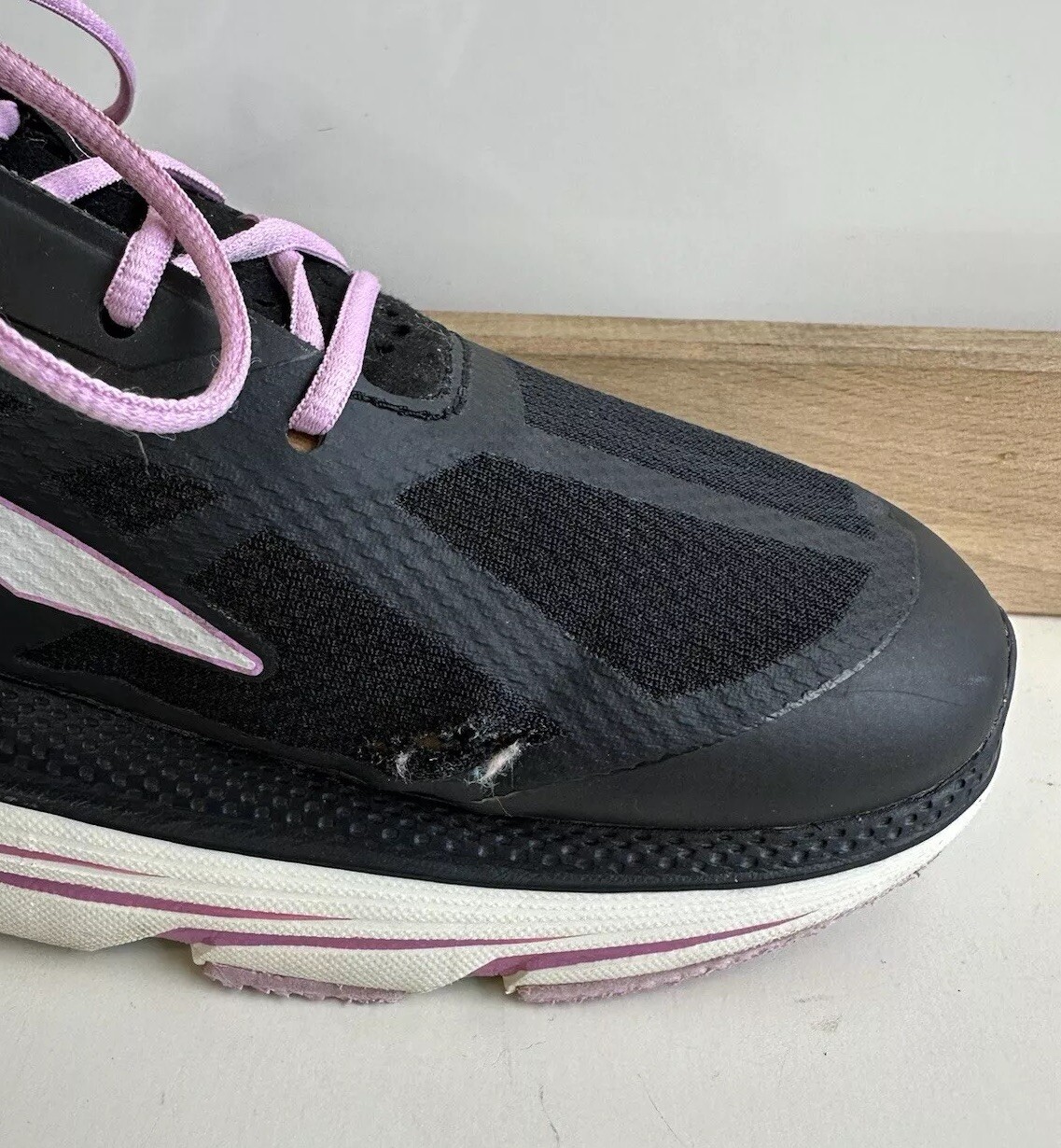 Altra Duo Shoes Knit Foot Shape Women Sz 10 Pink Black Running Comfort ...