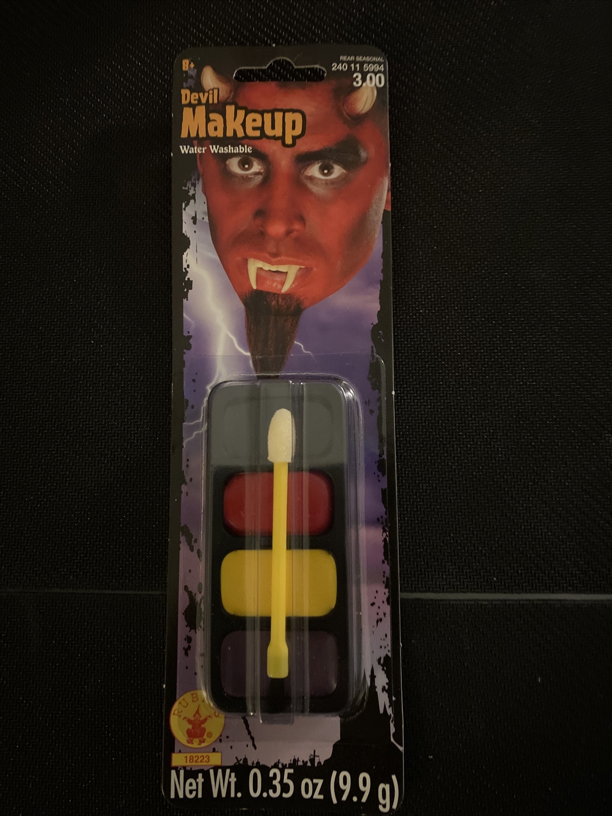 Rubies Devil Satan Man Diablo Red Yellow Brush Halloween Make Up ...