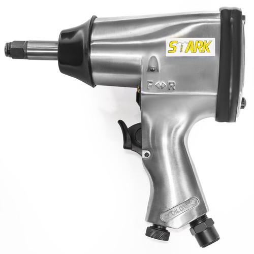 Stark USA 1/2" Air Impact Gun Wrench Long Shank 250 ft/lb Torque w/ 3 ...