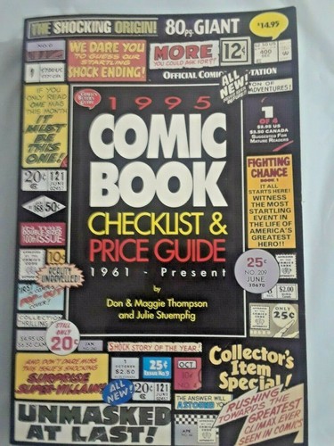 1995 Comic Book Checklist and Price Guide : 1961 to 1995 9780873413183 ...