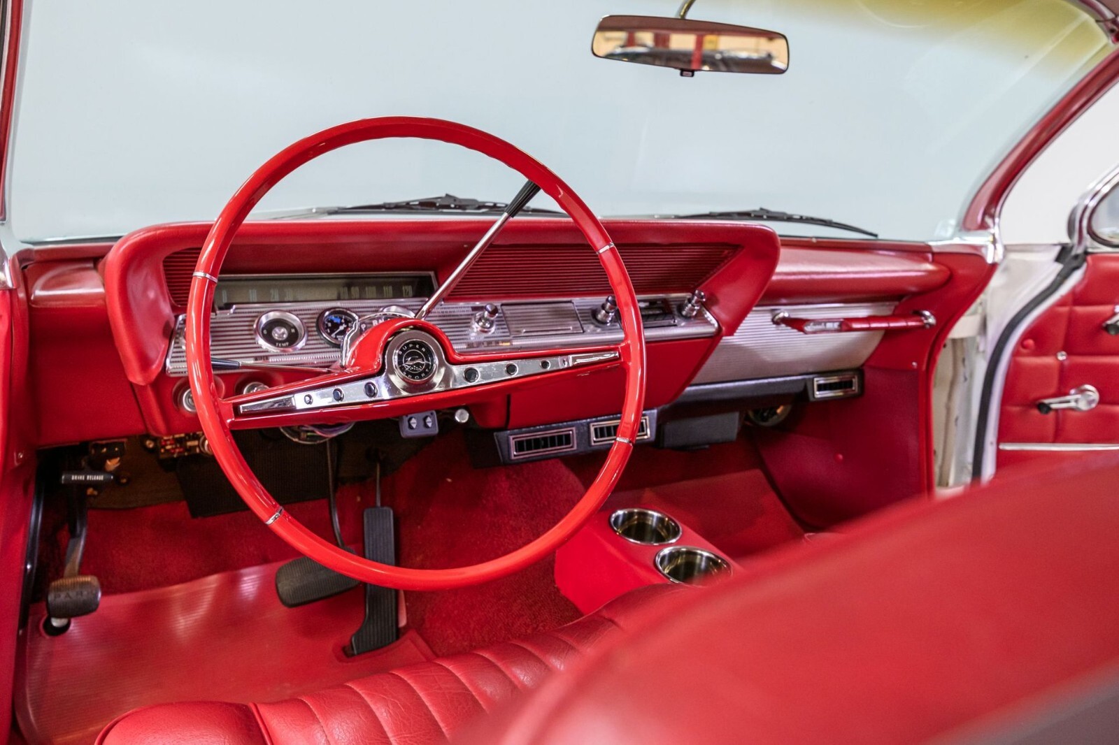 1961-1962 Chevrolet Impala Dash Pad-Red | 1 Year Manufacturer Warranty ...