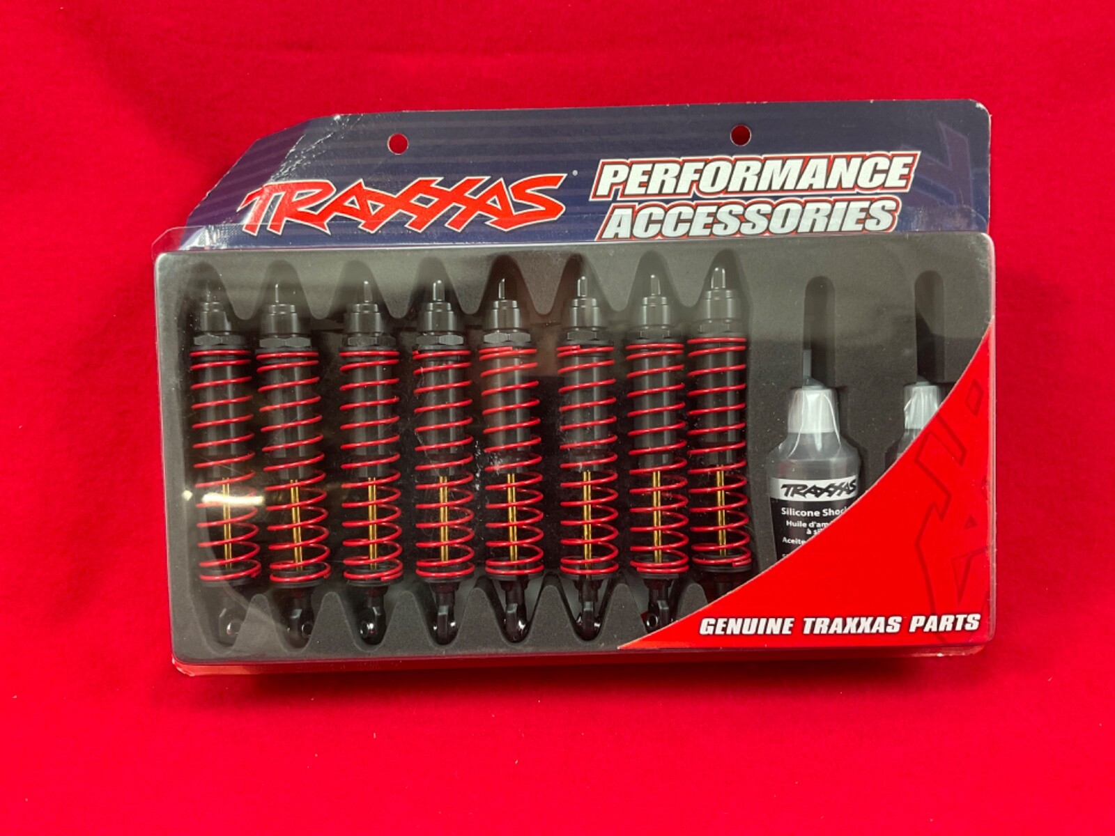 Traxxas 4962 ALUMINUM BIG BORE UPGRADE Shock set shocks T-MAXX 3.3 2.5 ...