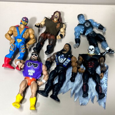 Lot 5.5'' Masters of the WWE WWF Universe MOTU John Cena Macho Man ...