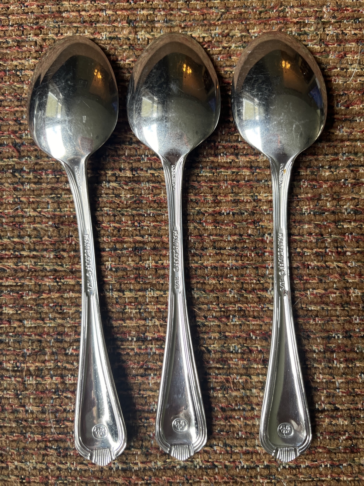 6 Pfaltzgraff ROCKPORT Stainless Flatware - Dinner Spoon, Teaspoons ...