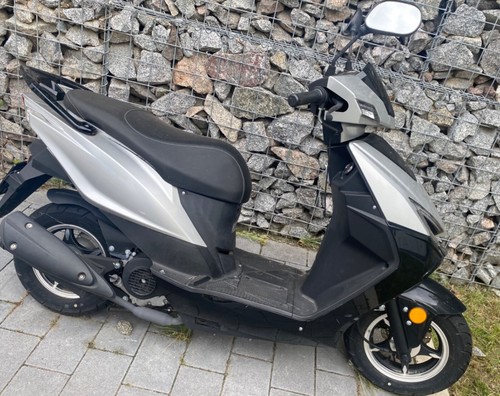 GT UNION Motoroller Sonic X 50-45 , 50ccm , 45 km/h , silberfarben ...