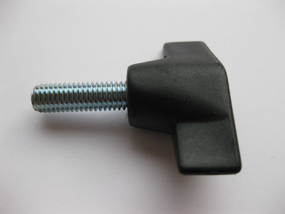 offset Wing knob nut M8 x 25mm thumbscrew saw drill router bolt handle ...