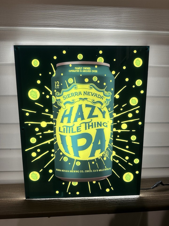 Sierra Nevada Hazy Little Thing IPA LIMITED Beer Sign w/ Motion Fade ...