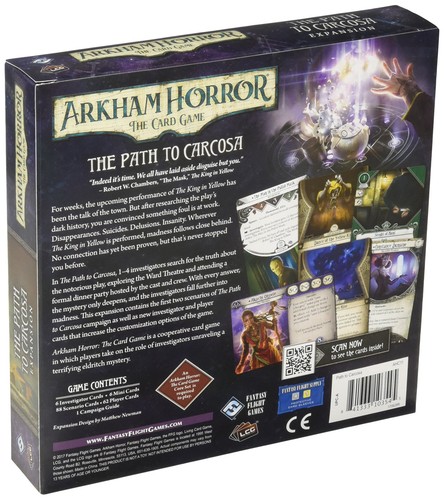Fantasy Flight Games Arkham Horror The Card Game Path to Carcosa Deluxe ...