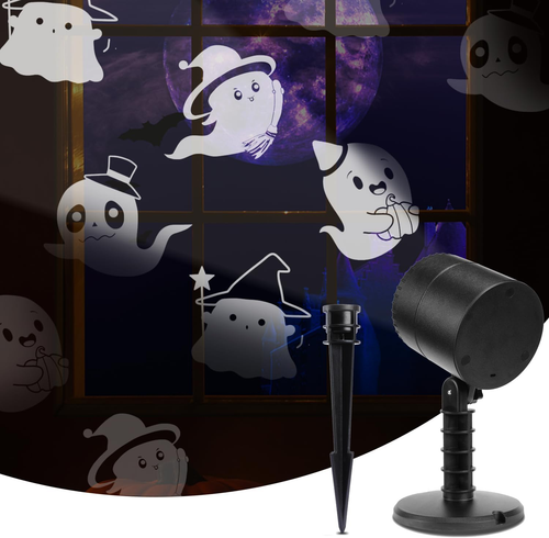 Halloween Projector Lights, LED Halloween Decoration,Ghost Rotating ...